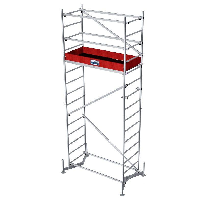 Aluminijumska skela (Radna visina: 5m / Visina gazišta: 3m) - CLIMTEC 0 ...