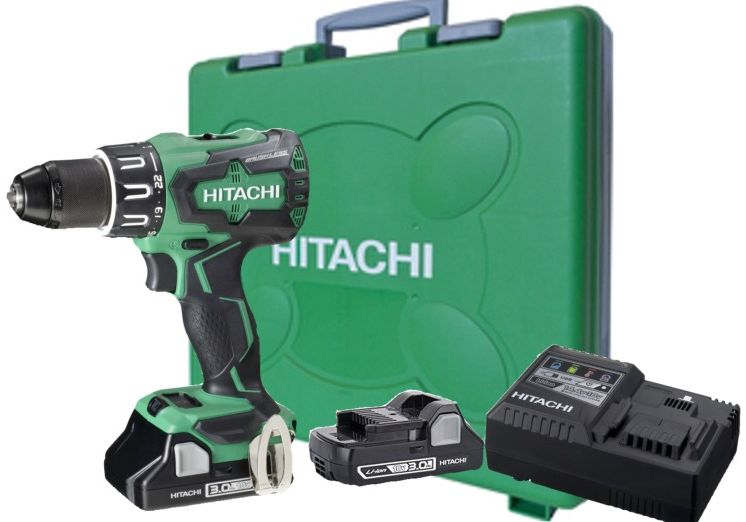 Hikoki Akumulatorska udarna bušilica odvijač DV18DBSL 18V/5.0Ah - 70Nm