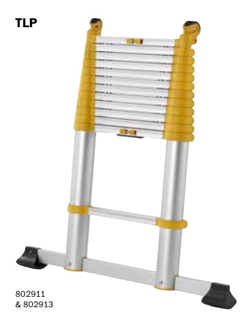 Wibe teleskopske merdevine WTLP-4m