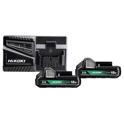 Hikoki set 2 x BSL1820M 18V 2,0 Ah akumulator + UC18YFSL punjač ...