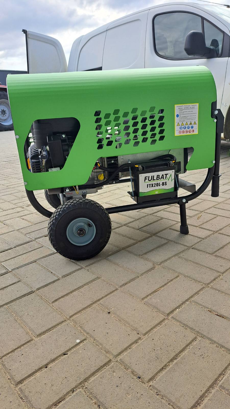 Benzinski agregat Orgon Power BS.7001.E, 230V/7kW, B&S motor - elektro ...