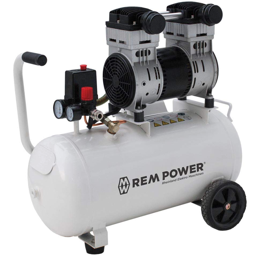 REM POWER bešumni kompresor Silent EL200/8/40, 40L, 1.15kW