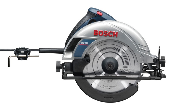 .Ručni cirkular za drvo GKS 190 - 1.400 W - BOSCH